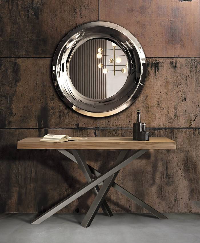 Specchio rotondo design | Riflessi