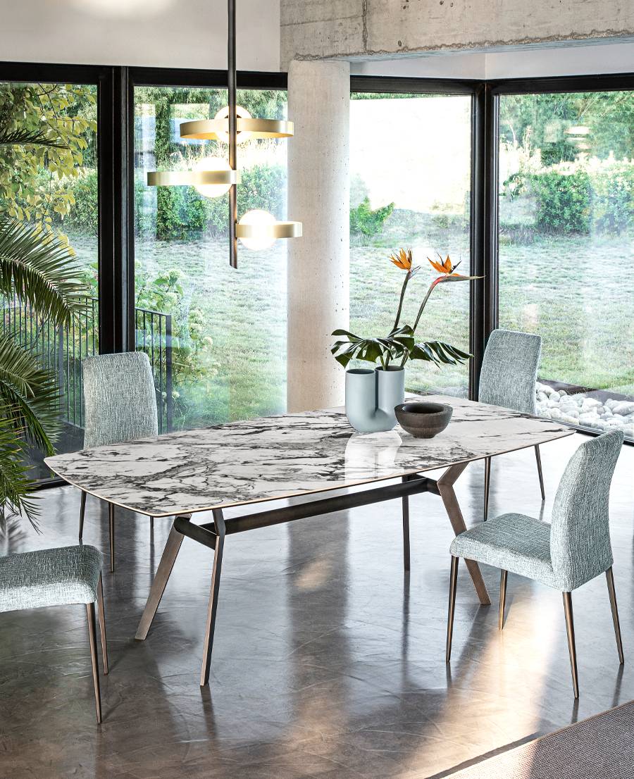 Ceramic Master table - Riflessi