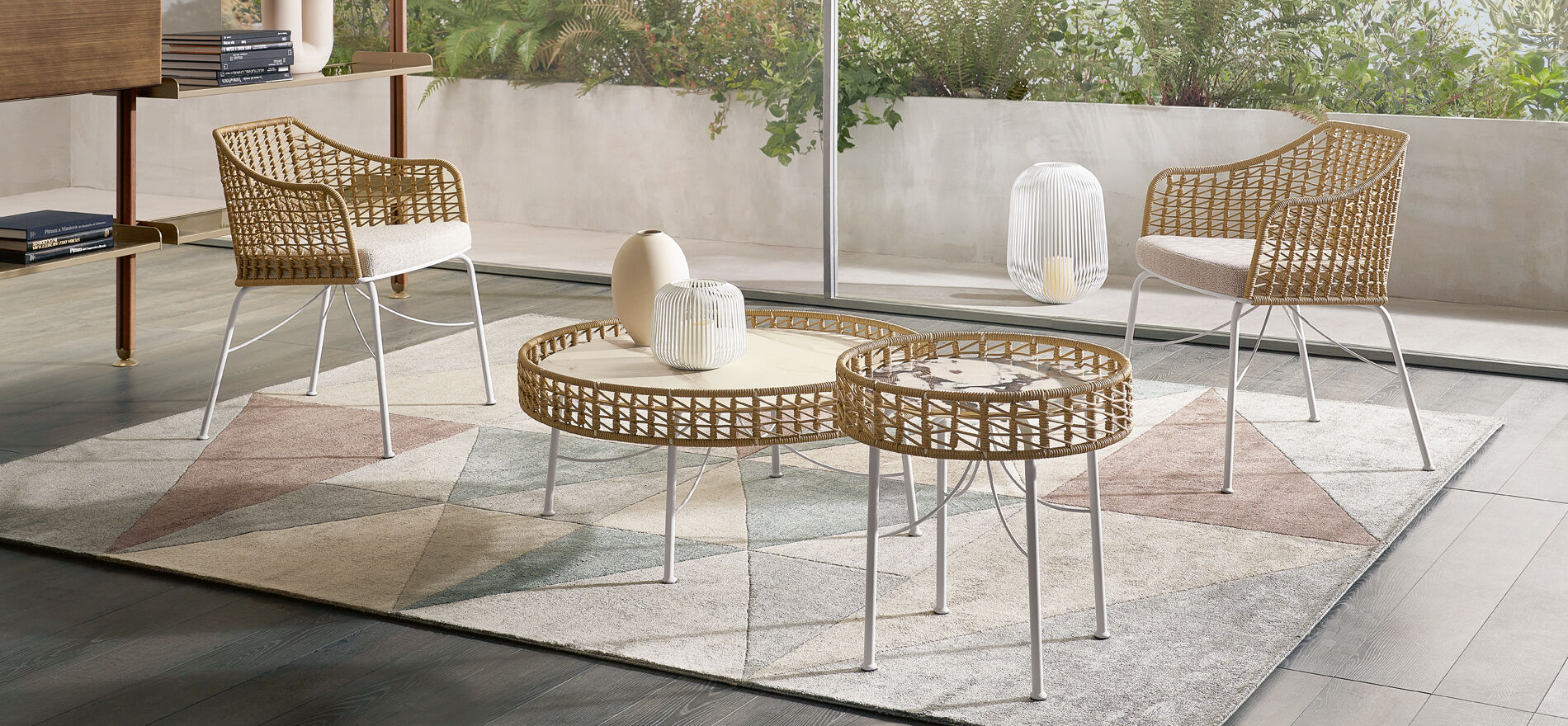Soleil, Coffee tables for indoors and outdoors - Riflessi