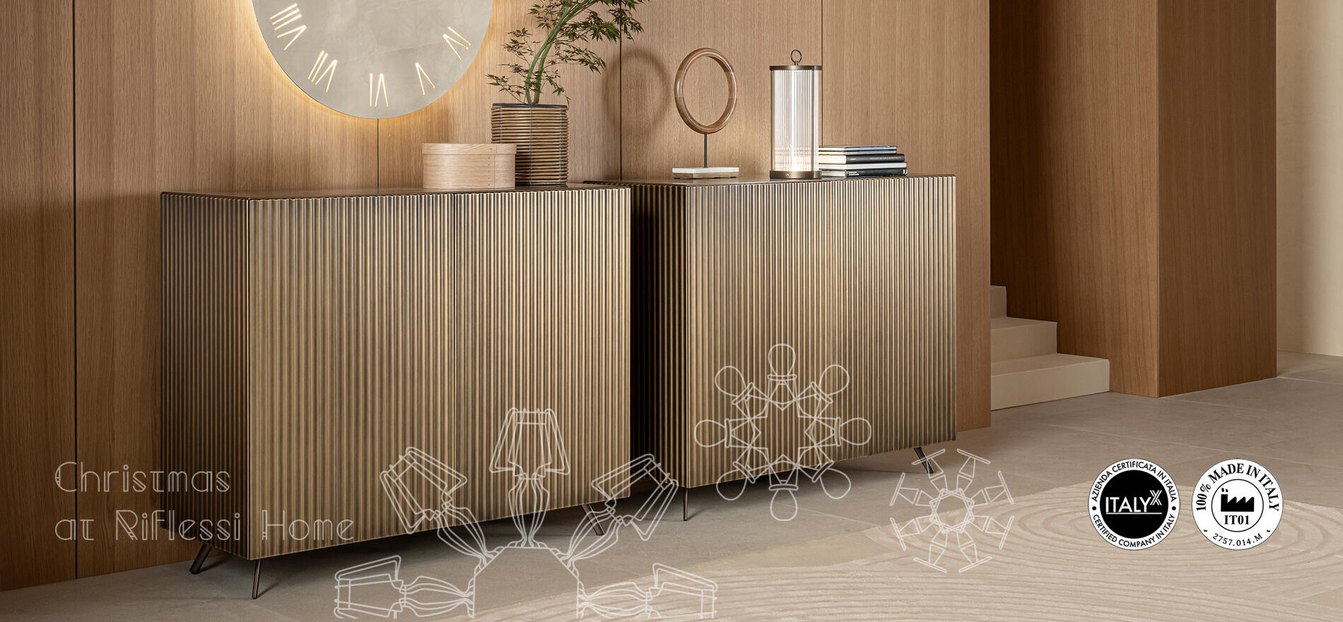 Arredamento di Design Made in Italy, tavoli, specchi, sedie - Riflessi