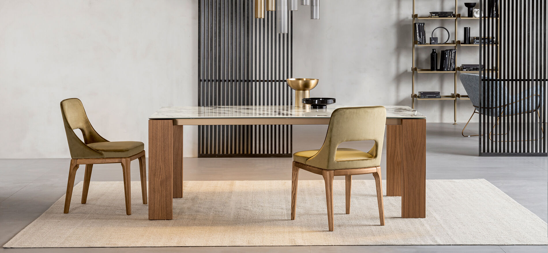 Tavolo allungabile in ceramica - Atlantis, Riflessi