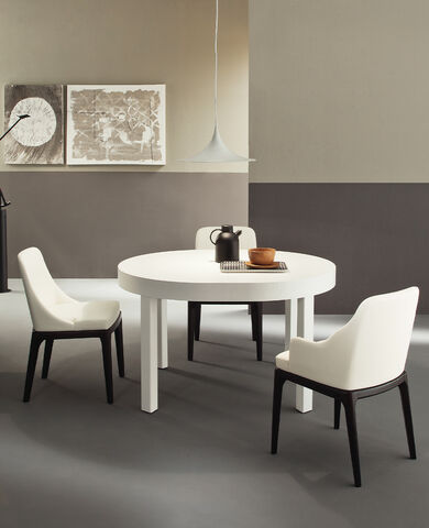 Tavolo Rotondo Allungabile Zed - Riflessi